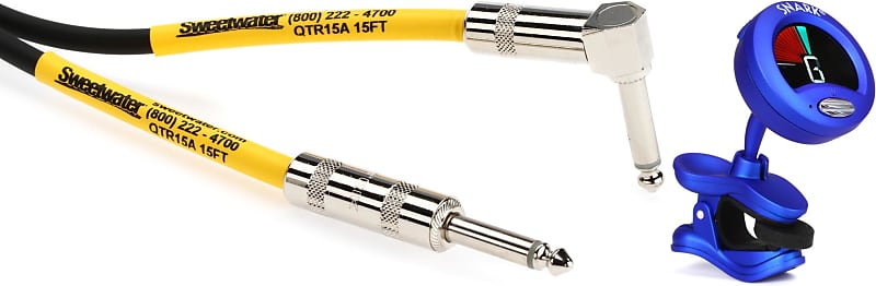 Snark SN-1X Guitar and Bass Tuner Bundle with Pro Co EGL-15 | Reverb