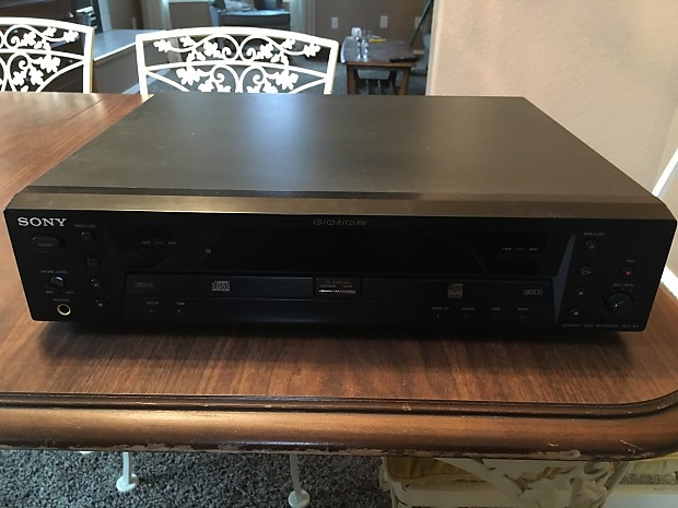 Sony RCD-W1 CD Recorder / Player Black | Reverb
