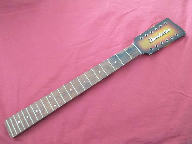 Vintage '60s 1967 Danelectro 12 String Dane Guitar Neck with | Reverb