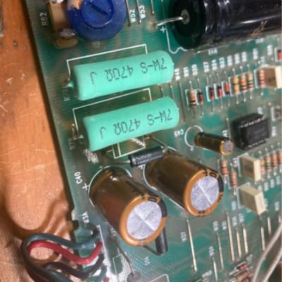 Fender Hot Rod Deluxe circuit boards with fresh recap and | Reverb