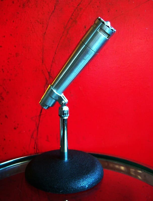 Vintage 1960's Altec 683B dynamic microphone w period Atlas | Reverb