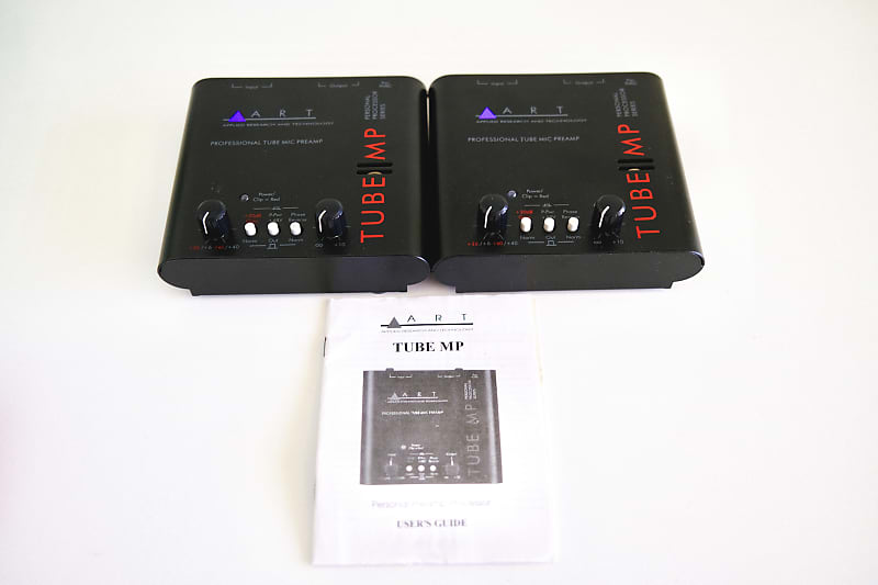 Pair of ART Tube MP 2010 Black | Reverb