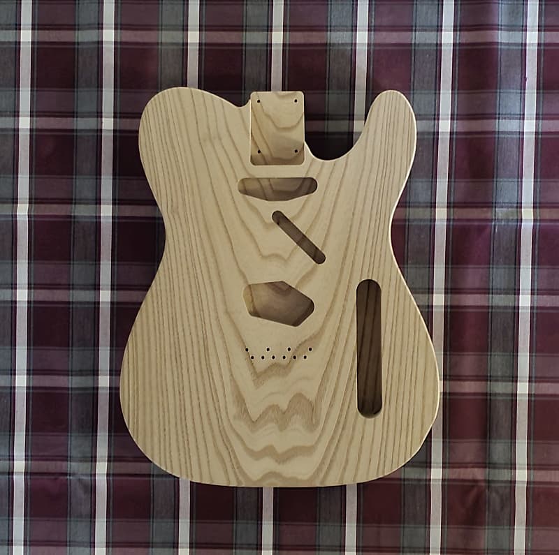 Woodtech Routing 1 pc Catalpa Telecaster Body - Unfinished | Reverb