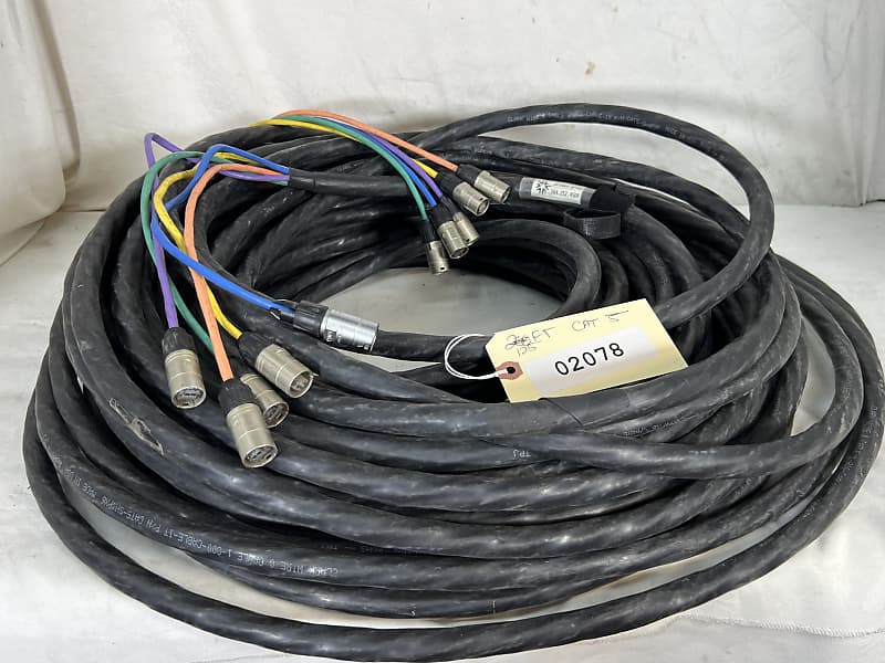 Clark Wire & Cable 125FT CAT 5 Snake X5 CAT5 To CAT 5 #02078 | Reverb