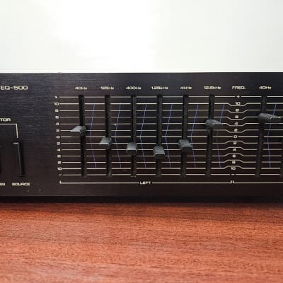 Nikko EQ- Nikko EQ-500 Stereo Graphic Equalizer With Rack | Reverb