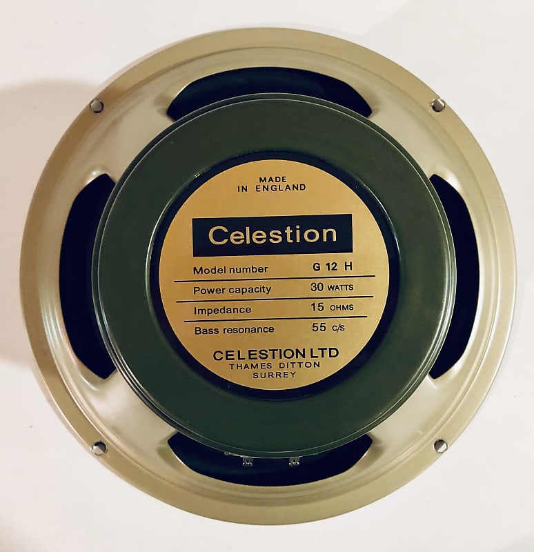 Celestion T1234 Heritage G12H-55 12" 30-Watt 15 Ohm | Reverb