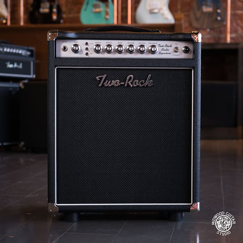 Two-Rock Studio Signature 35w Combo - Black/Silver - In Stock | Reverb