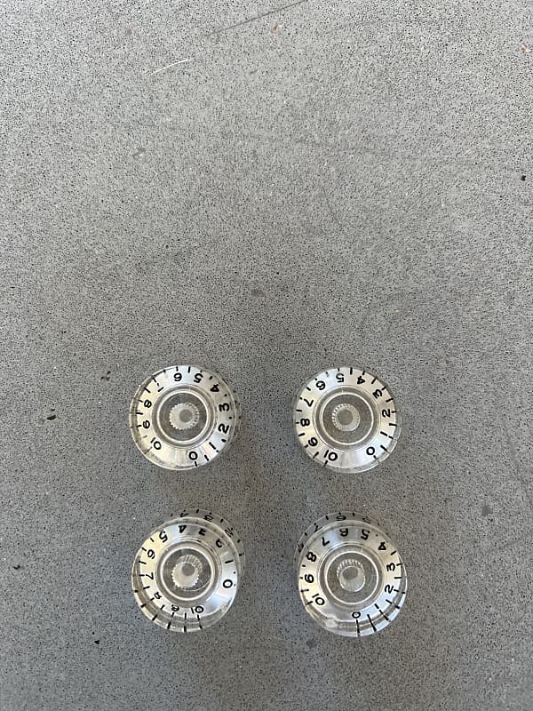 WD Music Clear Speed Control Knobs 2008 - Clear | Reverb