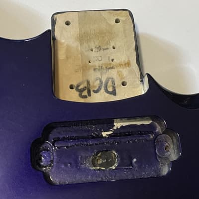 2000's Made in Japan Jackson DR7 Dinky 7 String Purple Guitar | Reverb