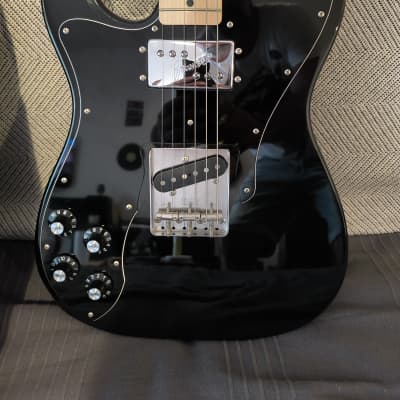 Fender Telecaster custom 72 gaucher 2015 - Black | Reverb UK