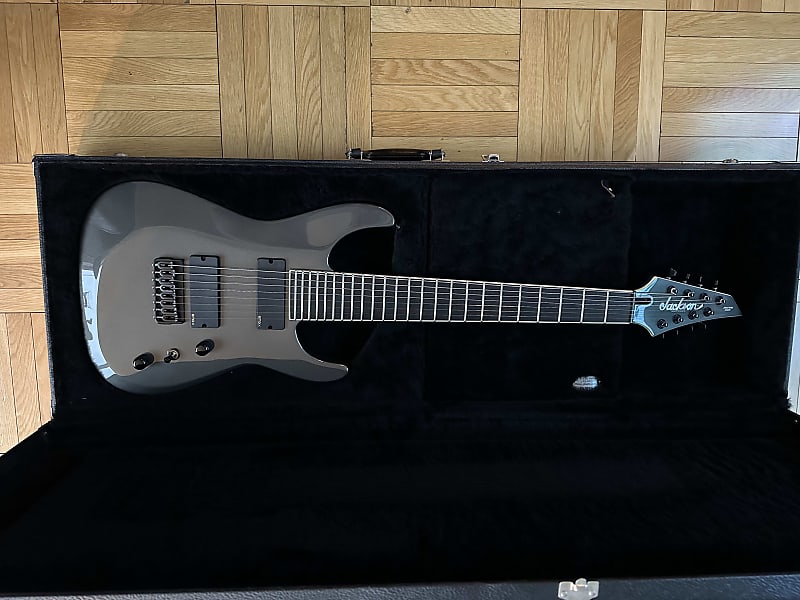 Custom Shop Custom Shop 8- string Soloist - 2011 - Gun Metal | Reverb
