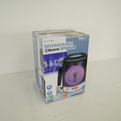 Technical Pro LIT8 Portable 8" Bluetooth LED Party Speaker | Reverb