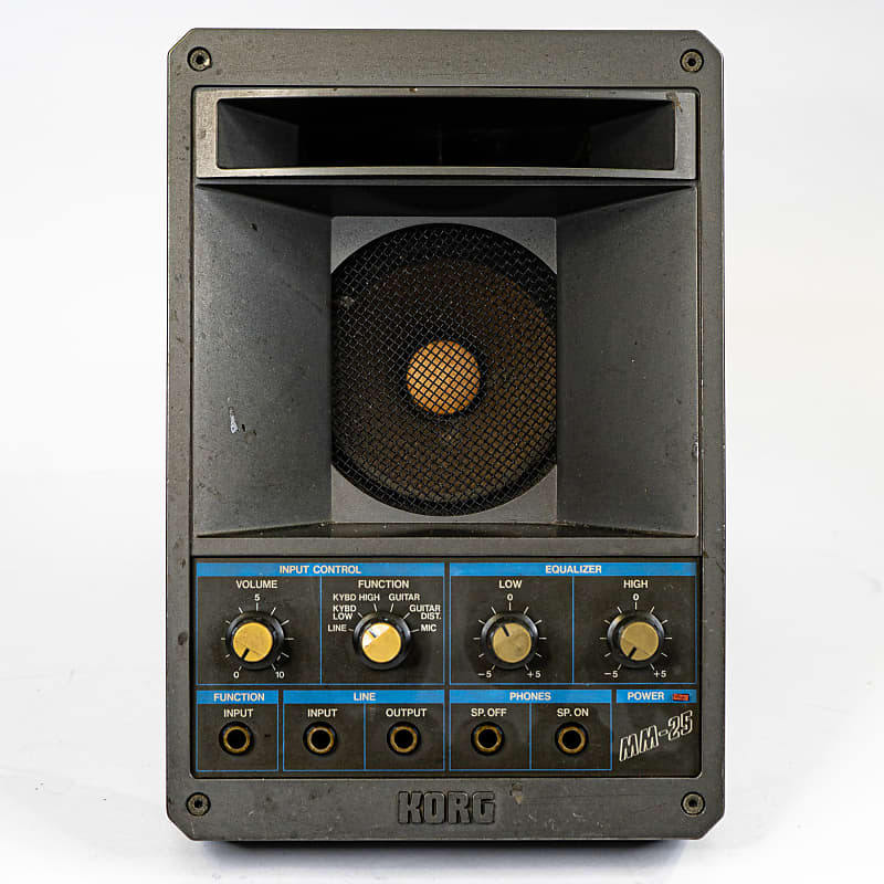 Korg MM-25 Monitor Amplifier / Speaker for Guitar / Keyboard | Reverb
