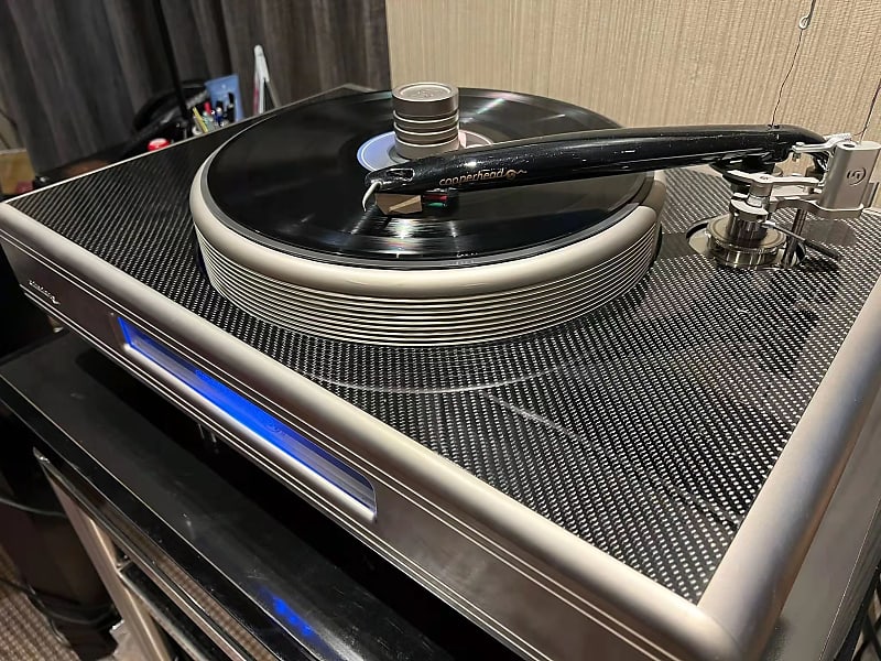 Continuum turntable 2022 silver | Reverb