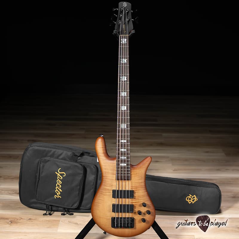 Spector Euro 5 LX Neck-Thru 5-String EMG Bass – Natural | Reverb
