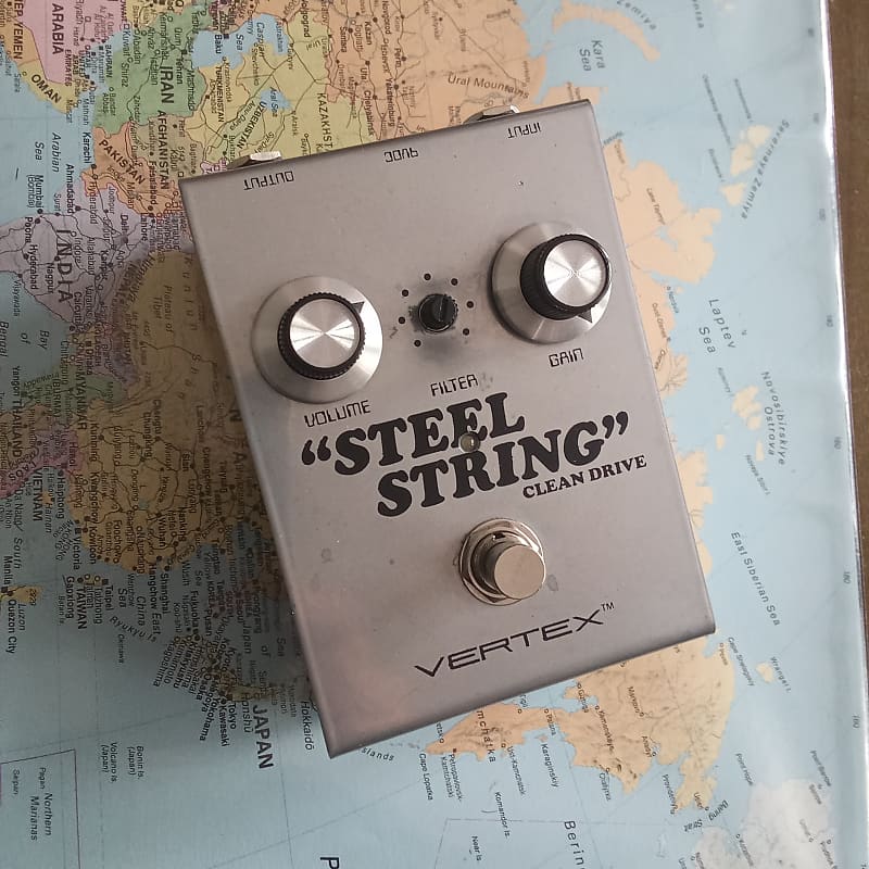 Discontinued and rare : Vertex Steel String Clean Drive MK1 | Reverb