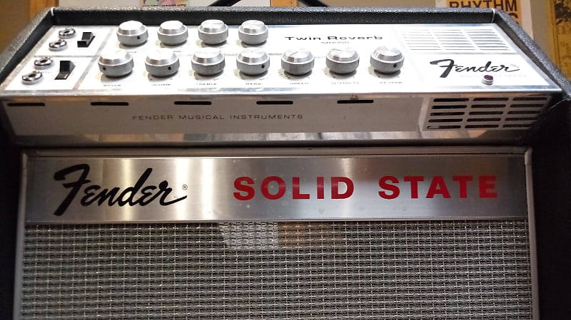 Fender Solid State Twin Reverb SR2100 late 60s | Reverb