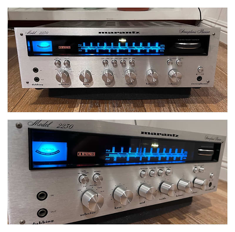 Marantz 2230 Vintage Stereophonic Receiver, serviced and | Reverb
