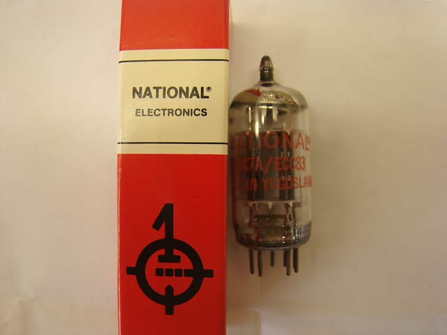 New EI Yugoslavian 12AX7 smooth plate guitar tube, Brand NEW | Reverb