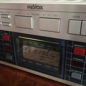 Revox B286 Tuner Preamplifier | Reverb