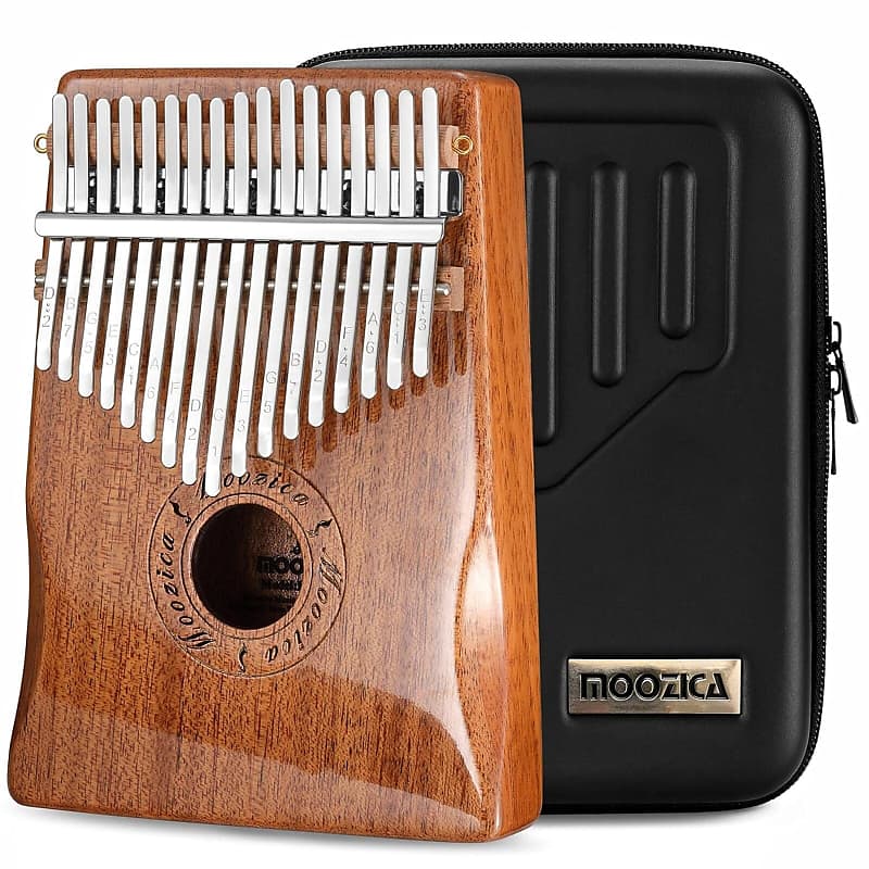 17 Keys Kalimba Thumb Piano, Solid Mahogany Wood Professional | Reverb