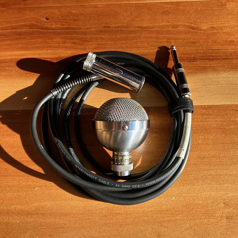 Vintage Shure 9898 Crystal Microphone Harp Mic Harmonica | Reverb