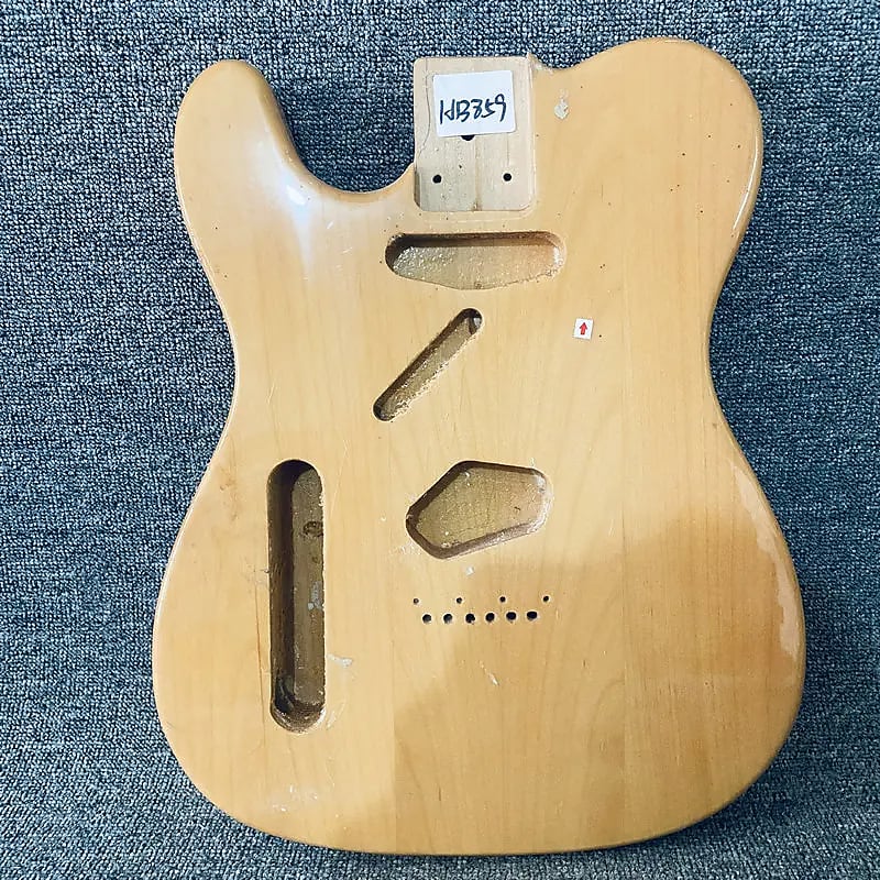 Alder Wood Left Hand Telecaster Tele Style Body | Reverb