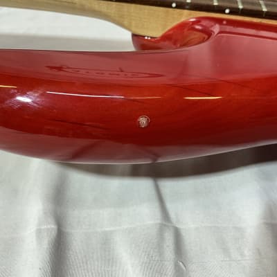 Spector NS-2002B Bass Guitar - Transparent Red | Reverb