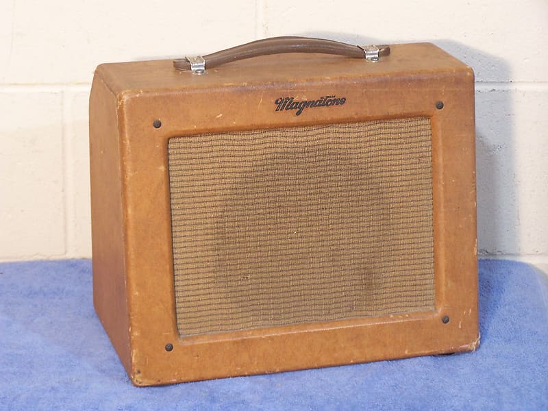 1950's MAGNATONE VARSITY AMPLIFIER Model 108 1-8 inch All | Reverb
