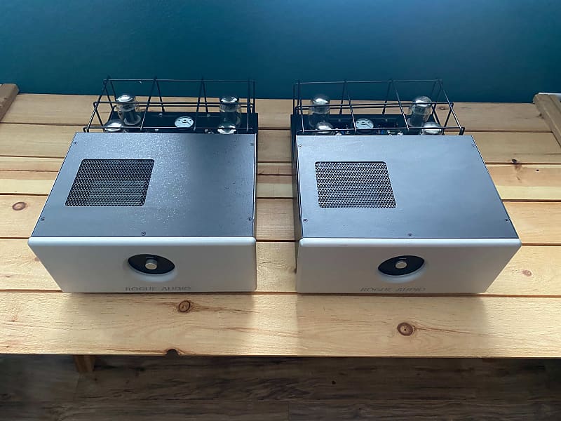 Pair of Rogue Audio M150 Monoblock Amplifiers (Two) | Reverb