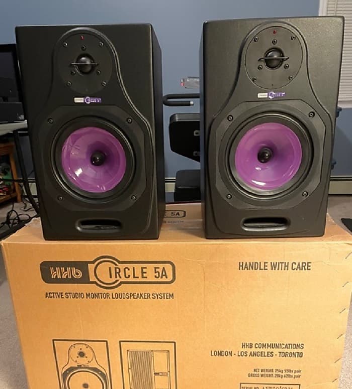 HHB Circle 5A 8" Powered Monitors | Reverb