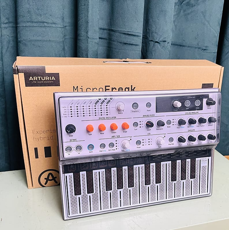 Arturia MicroFreak with Vocoder Comes w box and desk saver | Reverb
