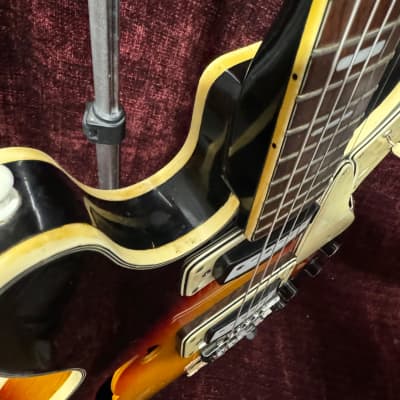 Bruno Maxitone ES-335 Style Electric Guitar - Pearloid | Reverb