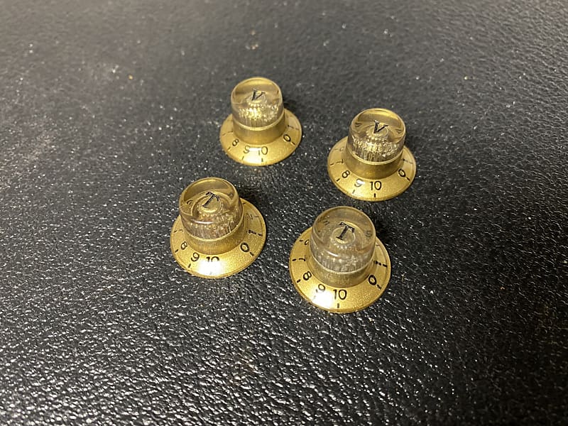 Vintage MIJ Silvertone Teisco Matsumoku Knobs. Set of 4 | Reverb