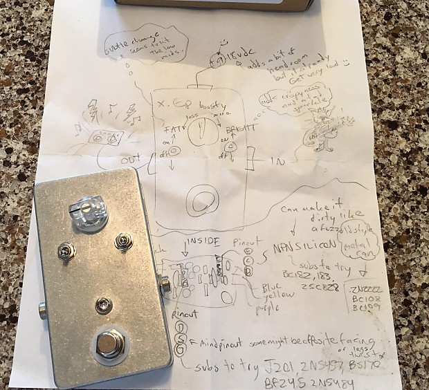 "Pedals By Ryan" EP Boost 2016 Handwired Clone | Reverb