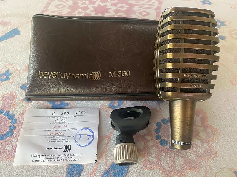 Beyerdynamic M380 - RARE legendary kick drum mic | Reverb