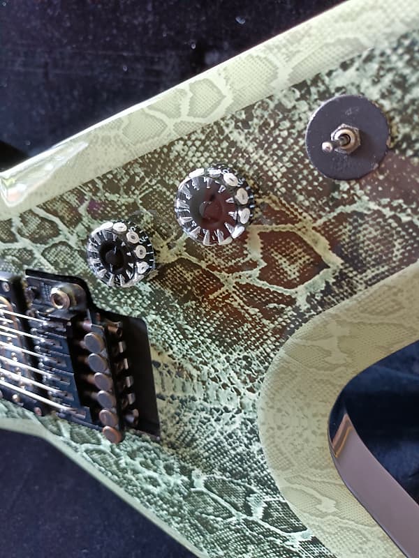 Dean Dimebag Stealth 2008 Snakeskin | Reverb