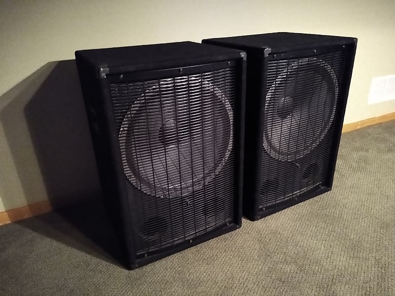 2. Electro-Voice EV S18 Subwoofers 2000's - black carpet | Reverb