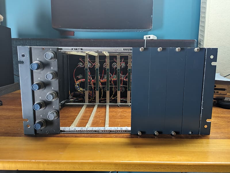 Neve 1073 8 Space Rack and Power Supply | Reverb