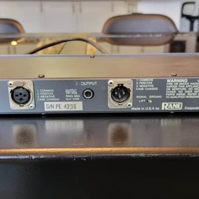 Rane pe15 sp15 5 bands parametric eq, metallica, pantera. | Reverb