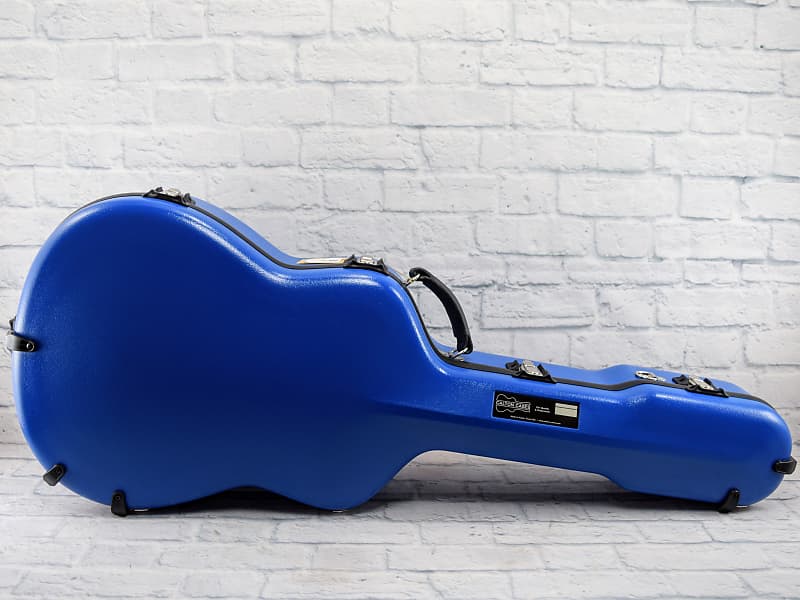 Calton Dreadnought Acoustic Guitar Case - Blue/Silver- Brand | Reverb