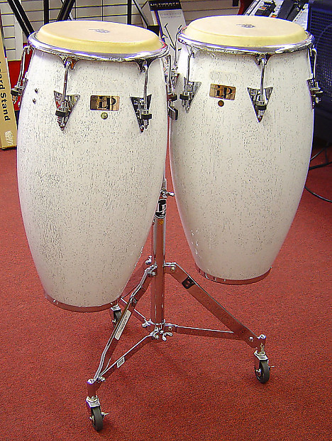 LP Classic Series Conga Set With Stand, 1-LP559X-WB, | Reverb
