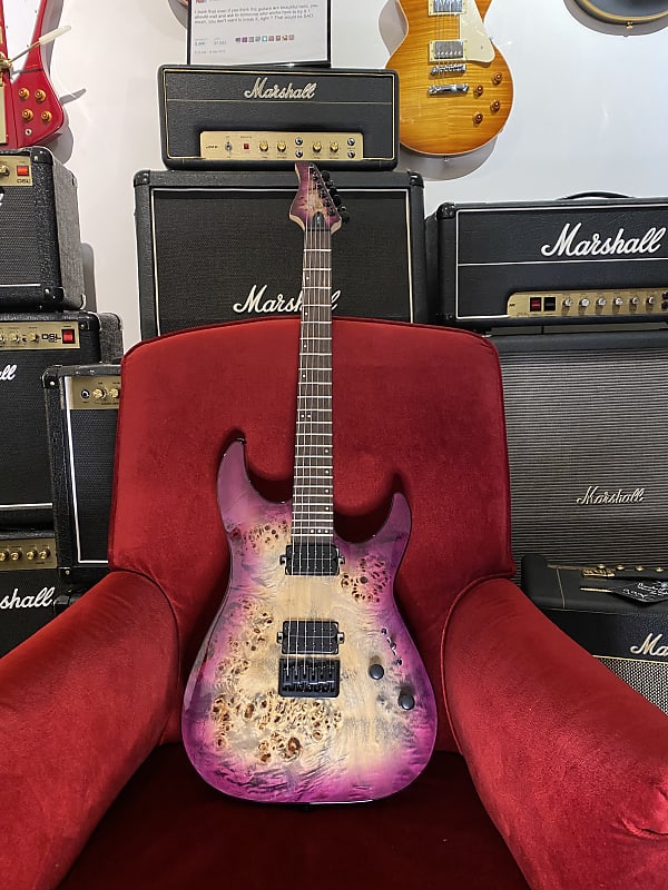 Schecter C6 Pro 2021 Aurora Burst | Reverb