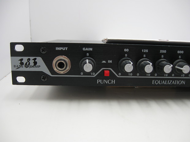 BBE 383 Bass Preamp 90's Black | Reverb