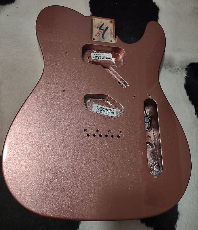 2018 Fender American Performer Tele Telecaster BODY - Penny | Reverb