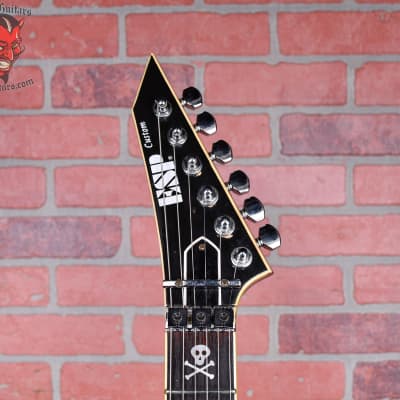 Esp M-II Custom Skull and Cross Bones Pre Michael Wilton of | Reverb