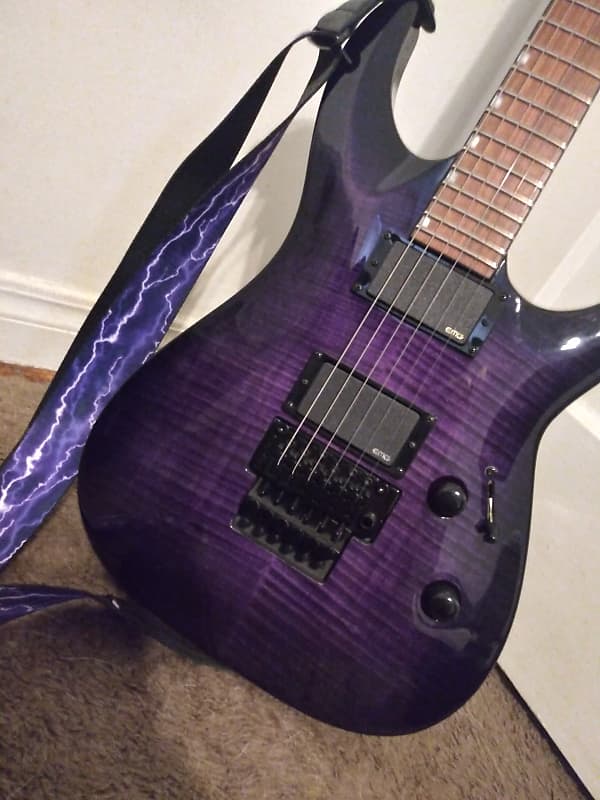 Purple ESP LTD MH-350 | Reverb