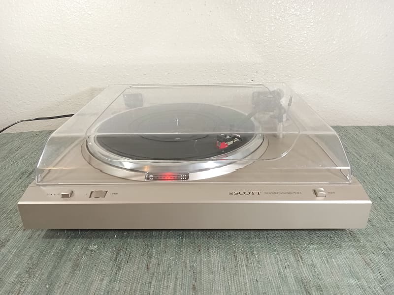 Scott PS48a Auto-return Turntable Vintage Japan Silver 1977 | Reverb