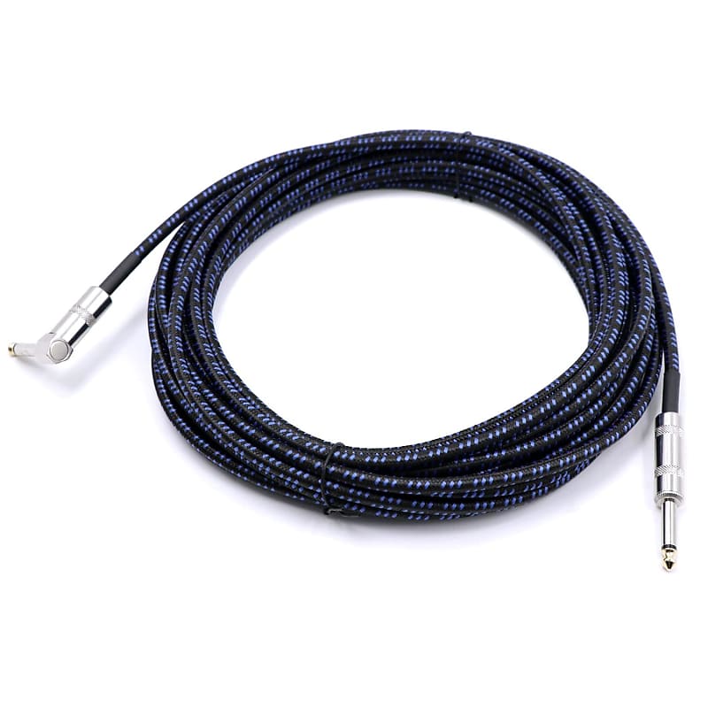 30 Ft Guitar Cable, 1/4" Instrument Cable, For Electric Bass, | Reverb