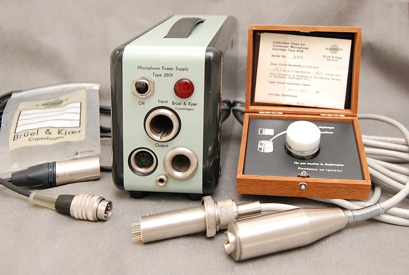 Vintage Bruel and Kjaer (Brüel&Kjær) 2612 Tube Microphone w | Reverb